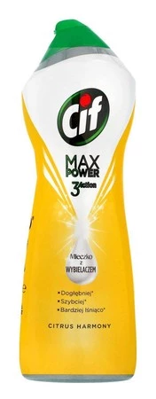 Cif Max Power Mleczko do czyszczenia z wybielaczem Citrus Harmony 1001g ...