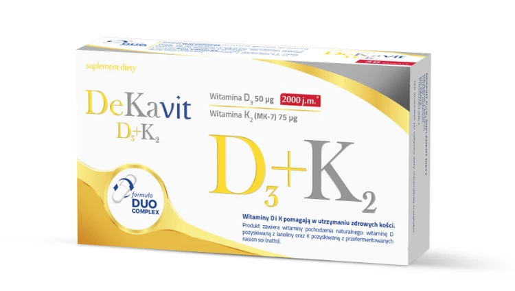 DeKavit D3+K2 30 kapsułek | Sklep Nabea.pl