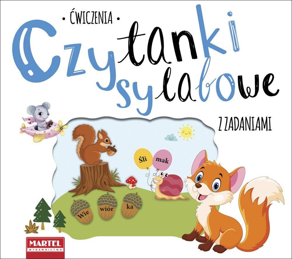 Czytanki sylabowe z zadaniami - Katarzyna Michalec | Sklep Nabea.pl